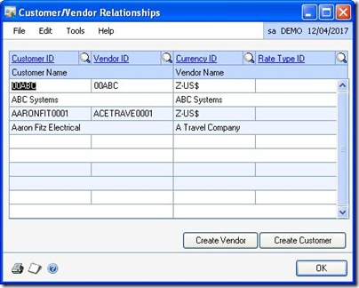 Dynamics Blogger: Customer/Vendor Transactions